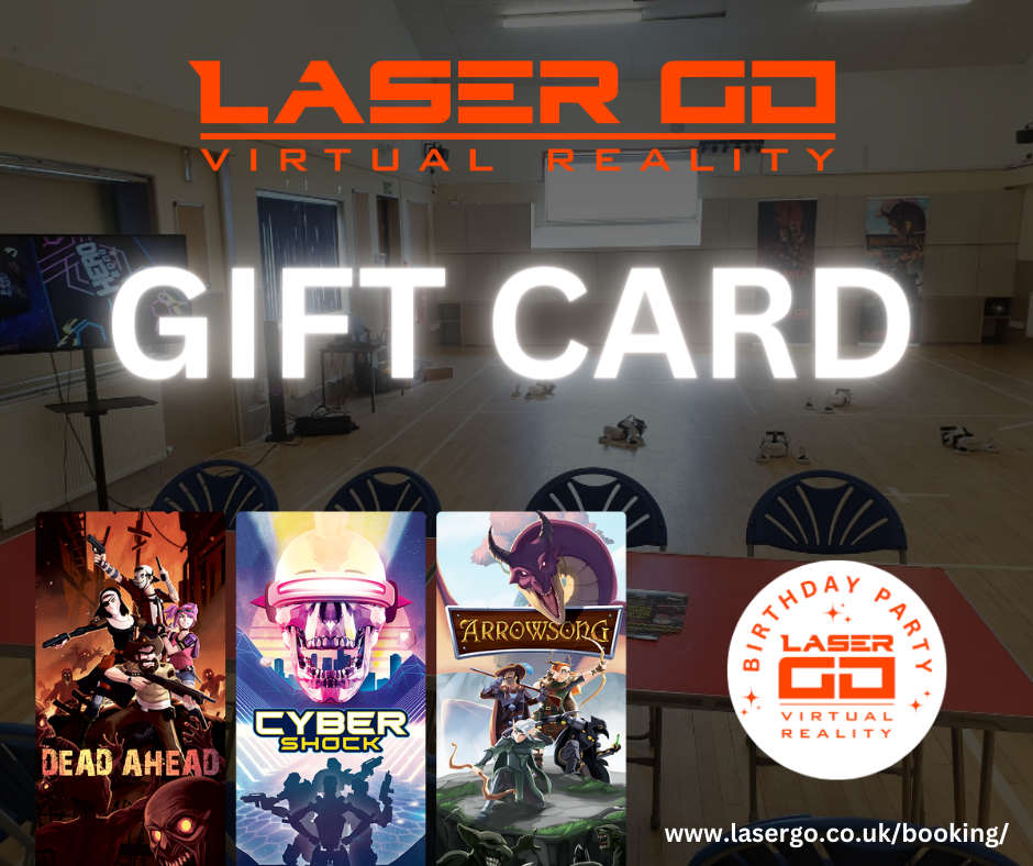 Buy Laser Go VR Gift Vouchers | Gift Card.